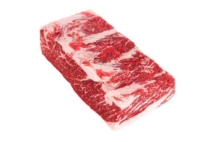 Chuck flap beef cuts short ribs and Denver steak