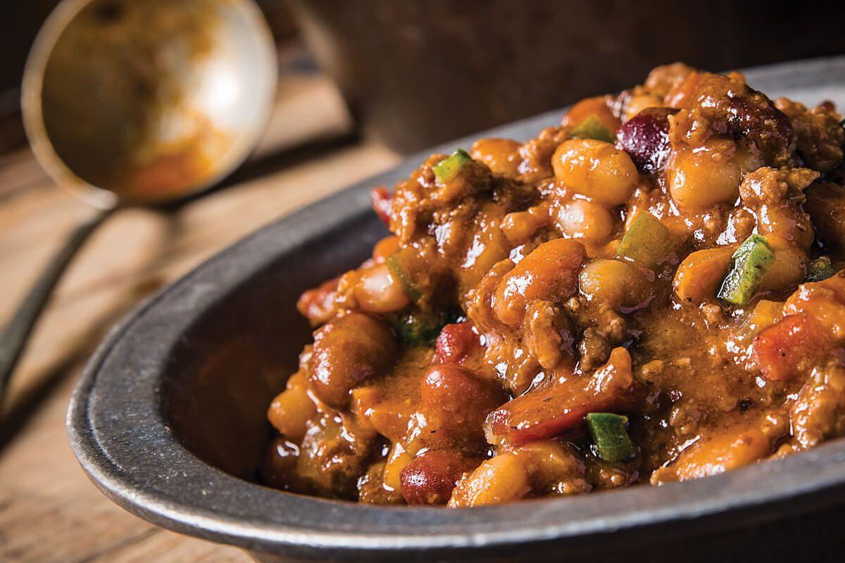 Chuck Wagon Beef and Beans