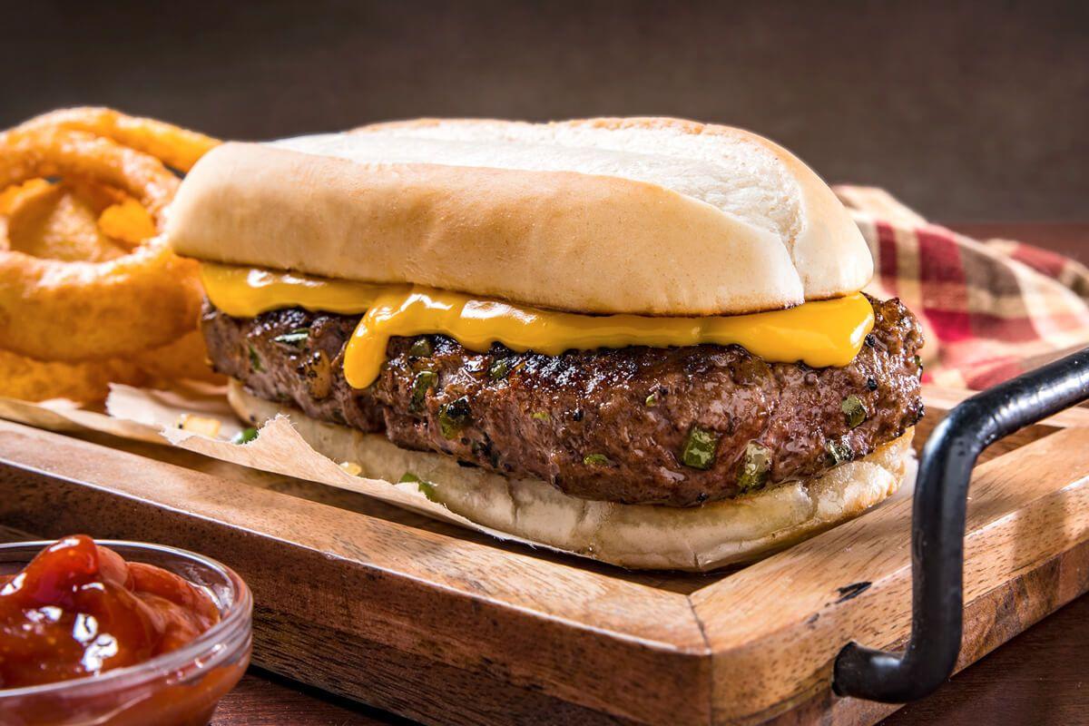 Philly Cheesesteak Burger