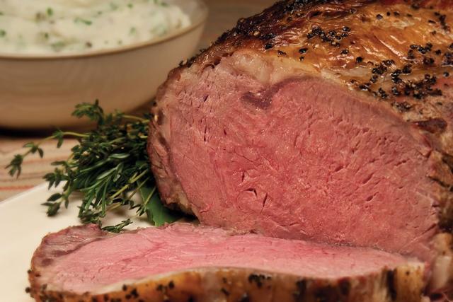Rotisserie Prime Rib Roast