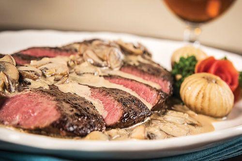 Beef chuck flat iron steak for grill or saute.